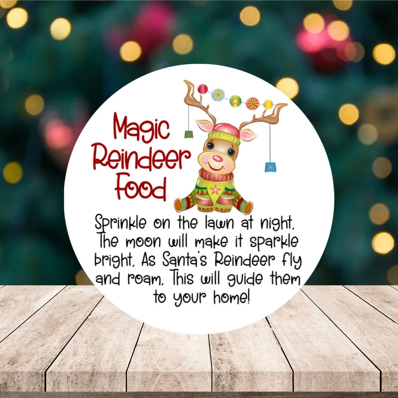 Reindeer Gift Tag - 60+ Gift Ideas for 2024