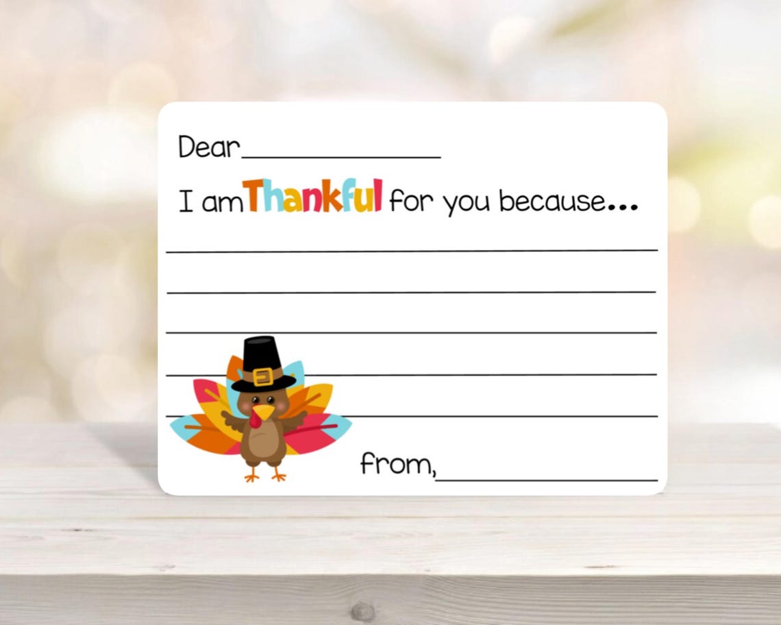 I Am Thankful for You Because Teacher Student Turkey Flower Pumpkin ...