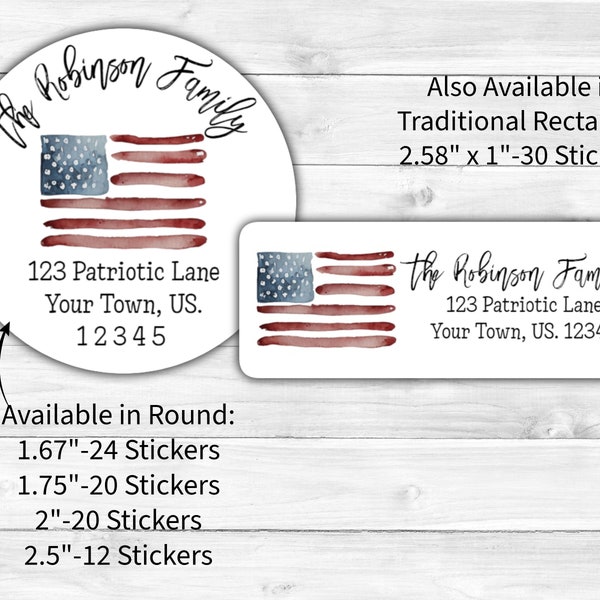 Flag Labels - Etsy
