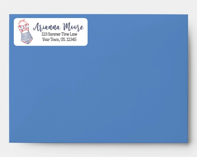 Swimsuit Bathing Suit Beach Pool Party Bikini Summer Time Fun Return ...