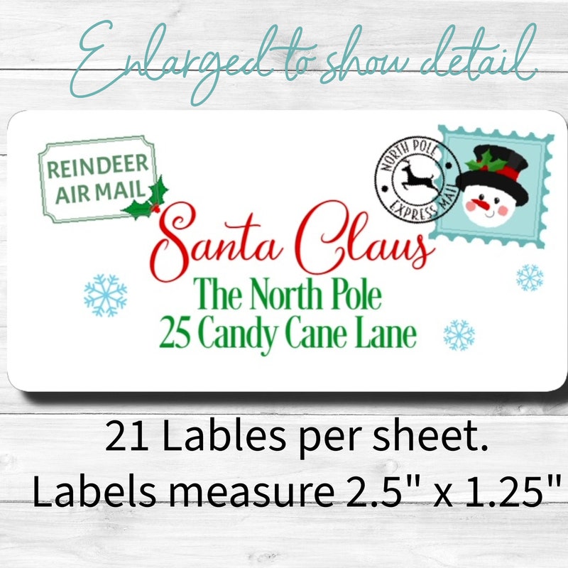 North Pole Mail - Etsy