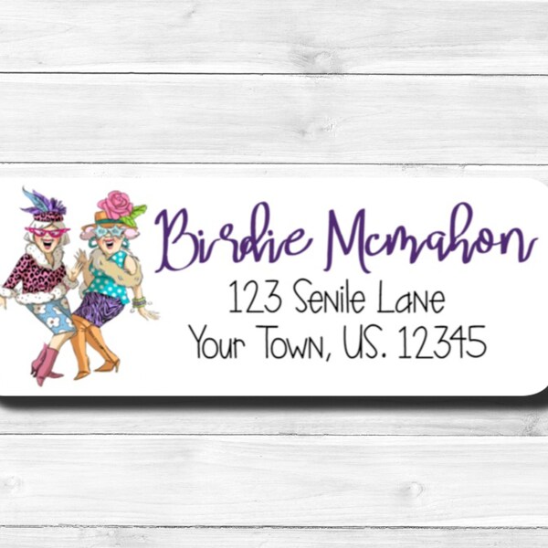 Funny Return Address Labels - Etsy