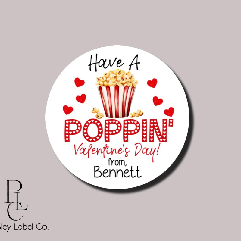 Valentines Popcorn - Etsy