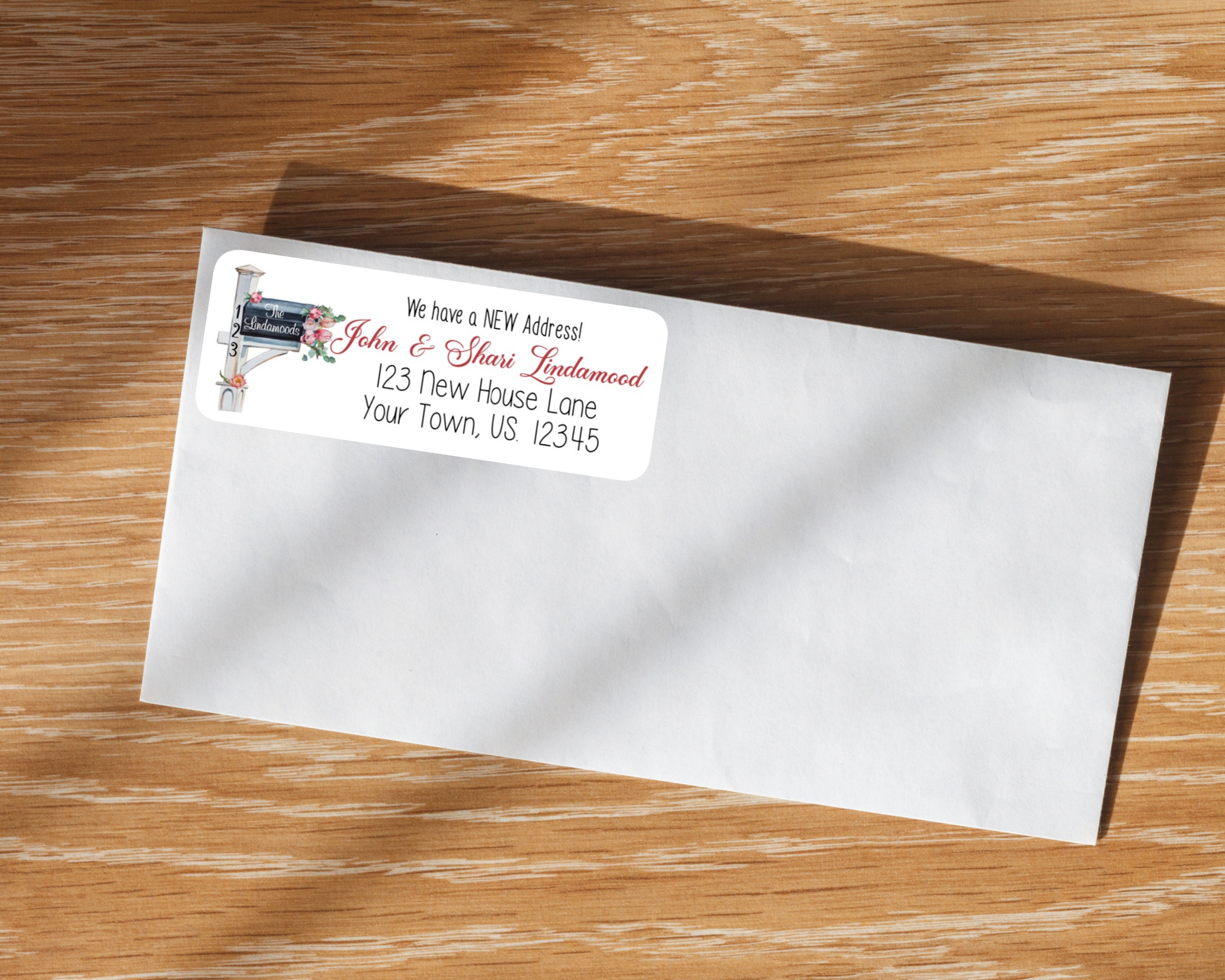 Personalized Mailbox We've Moved Moving New Home Floral - Etsy