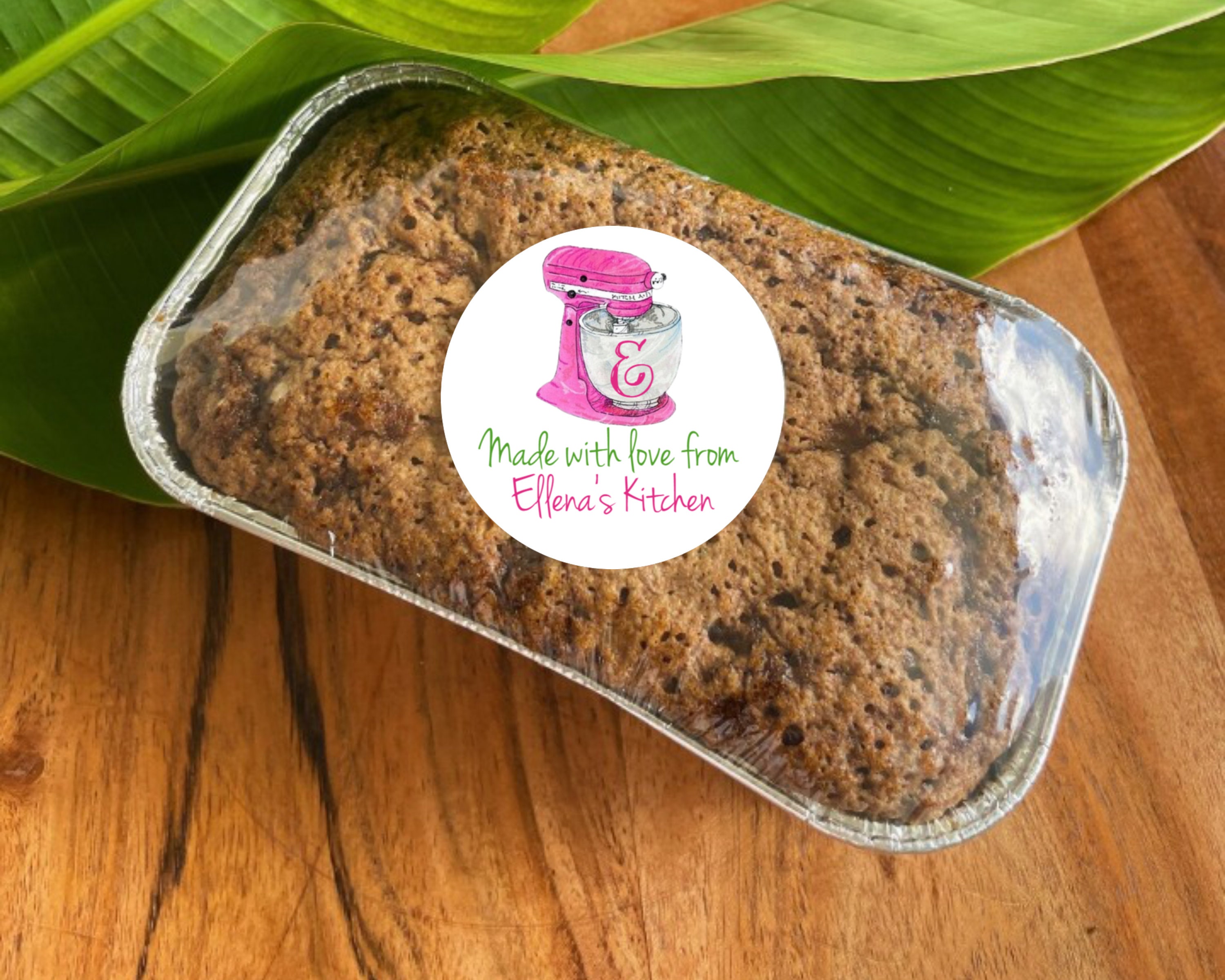 Made With Love Baking Labels Hot Pink Stand Mixer Monogram Baking Baked ...