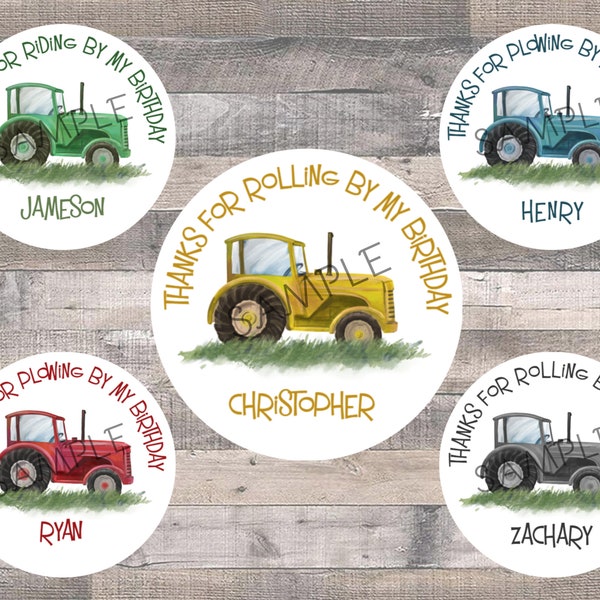 Tractor Stickers - Etsy