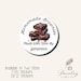 Homemade Brownies Brownie Personalized Baking Baked Goods Kitchen ...