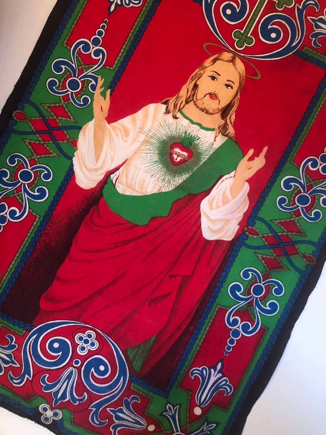 Jesus Christ Wall Rug/ Religious Art /wall Art / Christian Art - Etsy