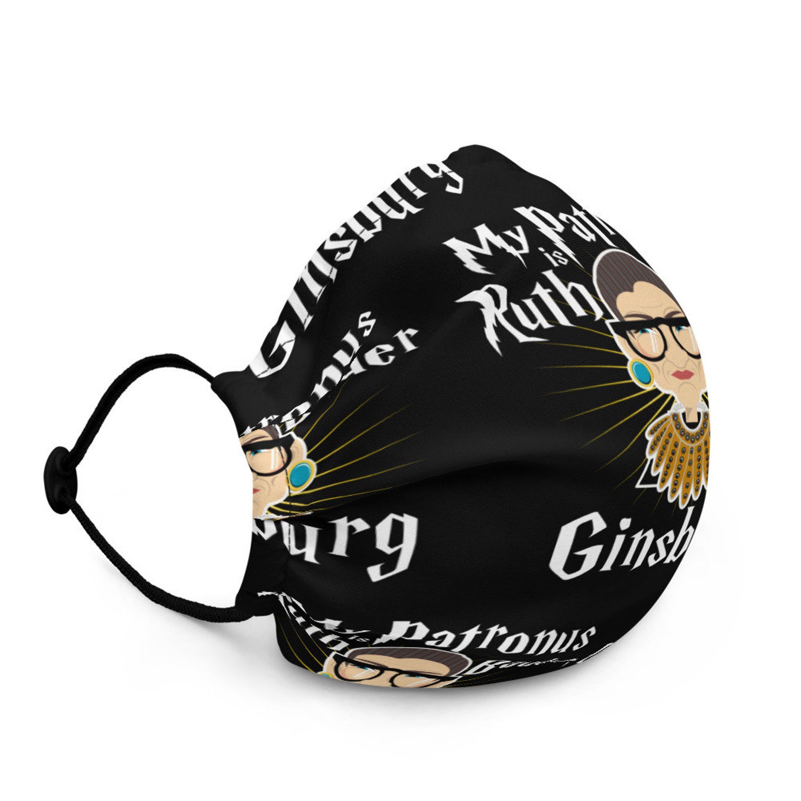 RBG Mask My Patronus is Ruth Bader Ginsburg Face Mask - Etsy