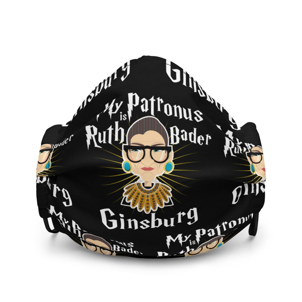 RBG Mask My Patronus is Ruth Bader Ginsburg Face Mask - Etsy