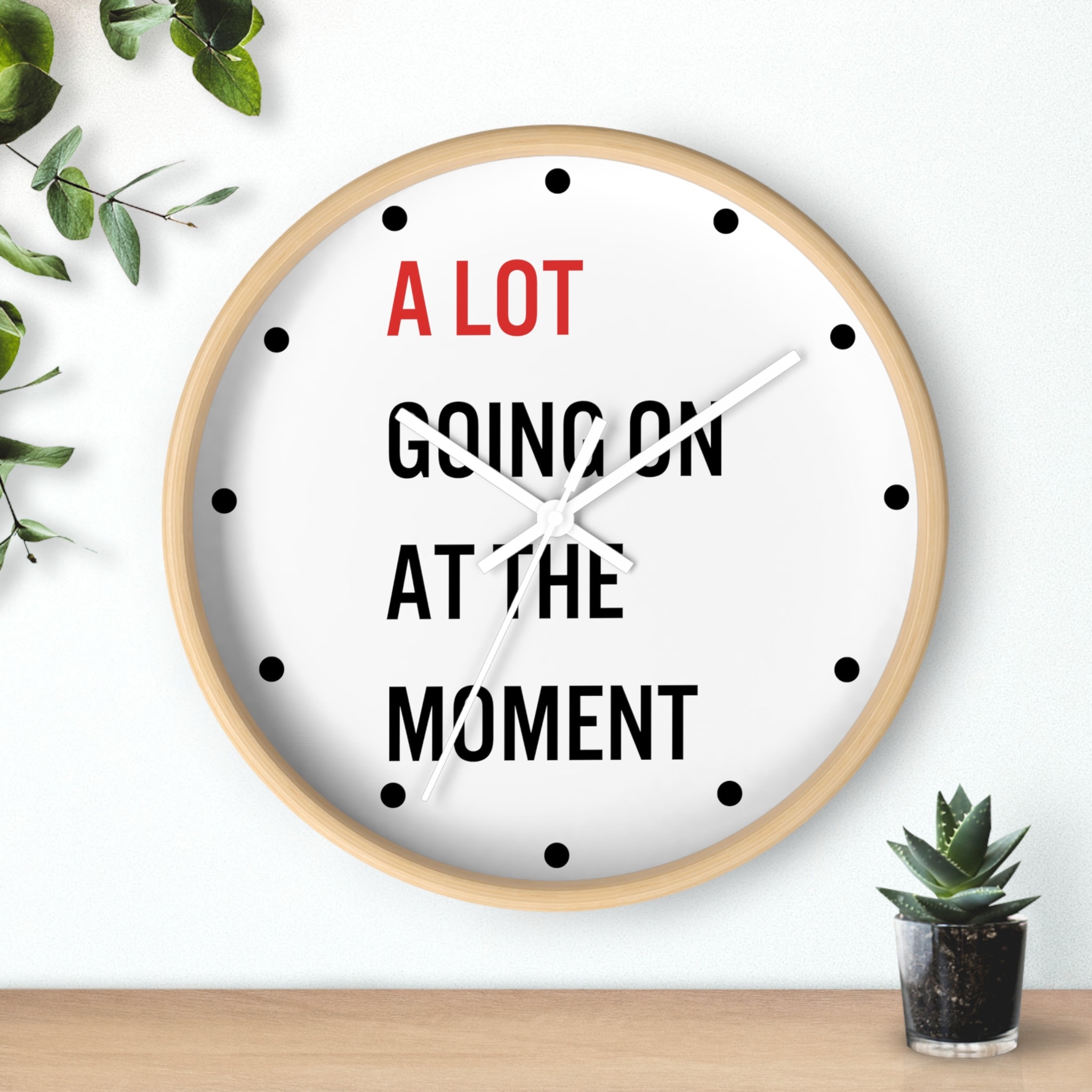 The Eras Tour Taylor Wall Clock, Taylor Fan Decor sold by Diego ...