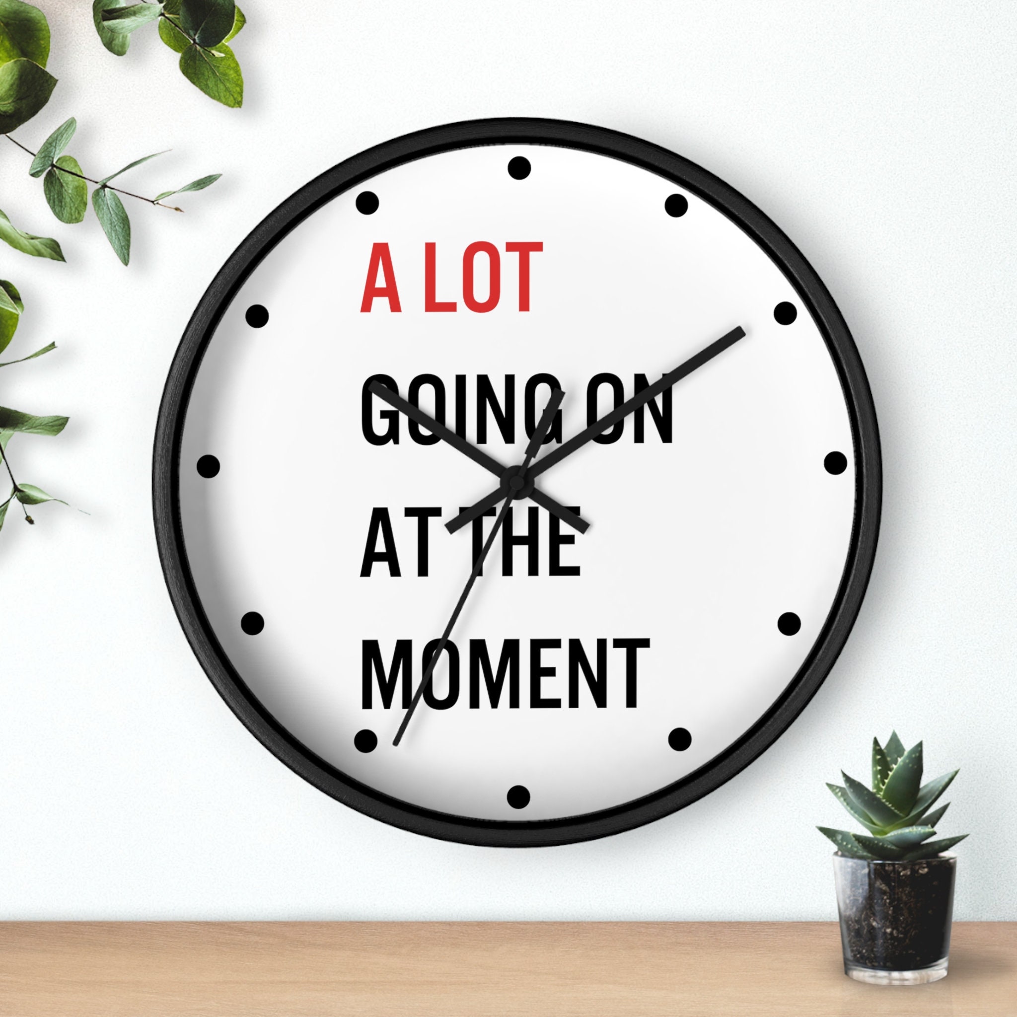 The Eras Tour Taylor Wall Clock, Taylor Fan Decor sold by Diego ...