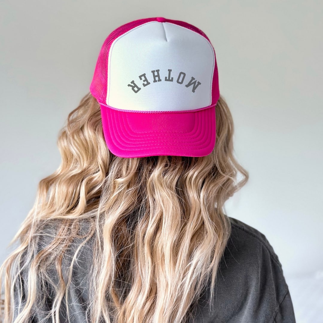 Mother's Day MOTHER Hat Upside Down Hat Gift for Her Custom Trucker Hat ...