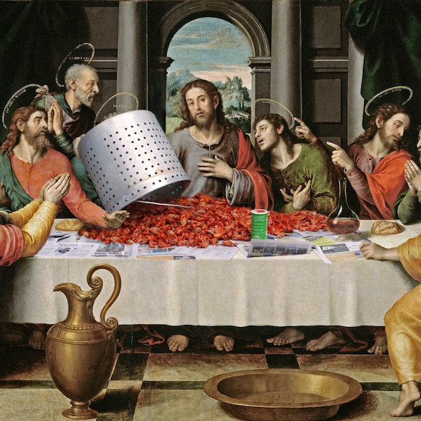 Last Supper Crawfish Boil - Etsy