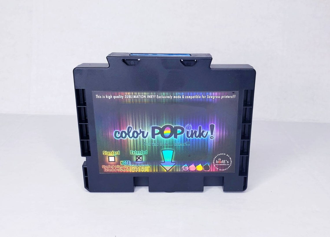 Sawgrass GC41 Prefilled Color POP Ink Cartridge Set Auto | Etsy