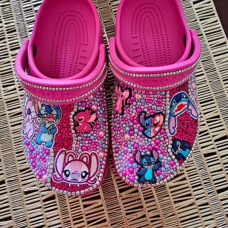Stitch Crocs for Kids - Etsy