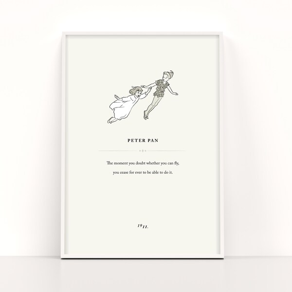 Peter Pan Printable - Etsy