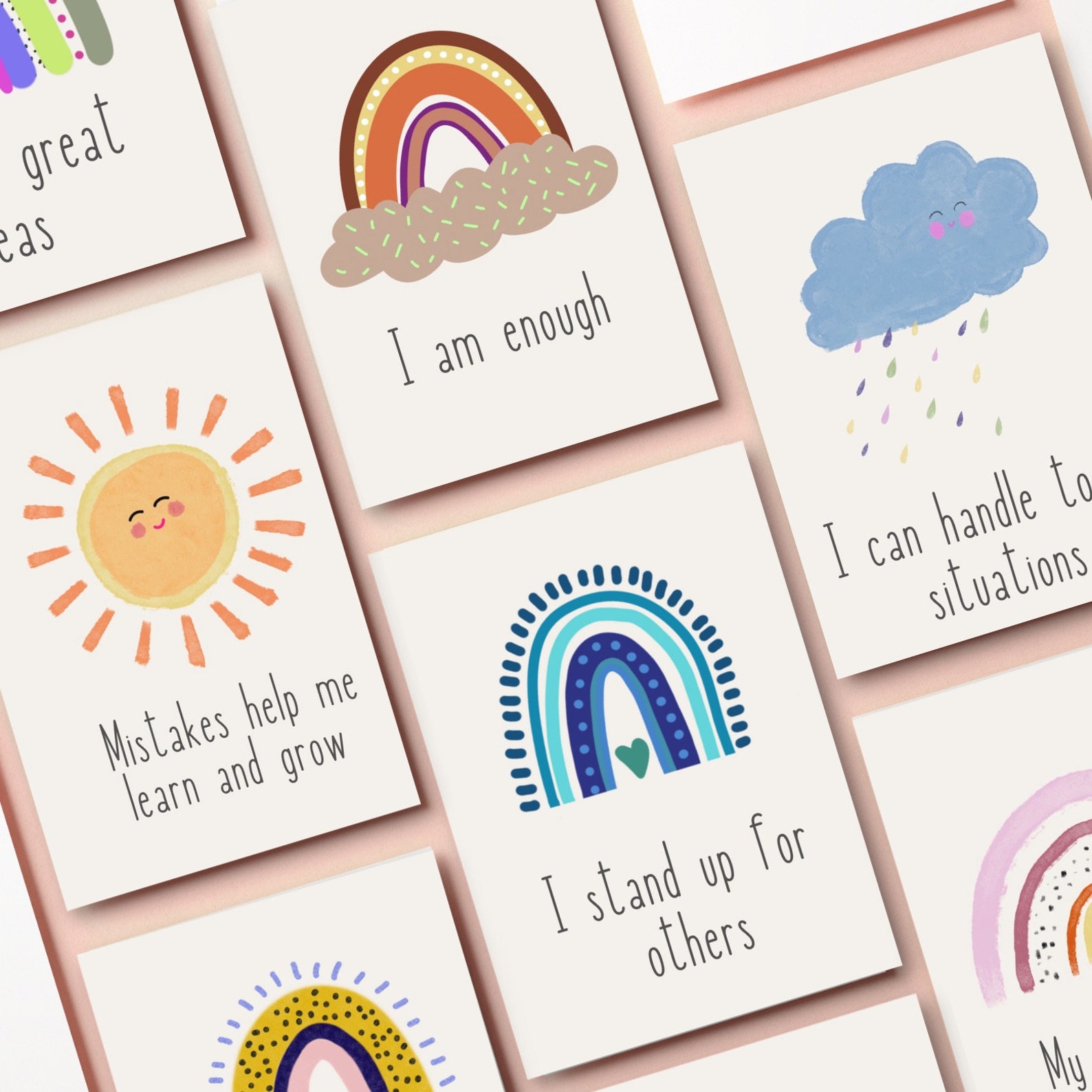 Kids Affirmation Cards, Affirmation Cards, Printable Affirmation Cards ...