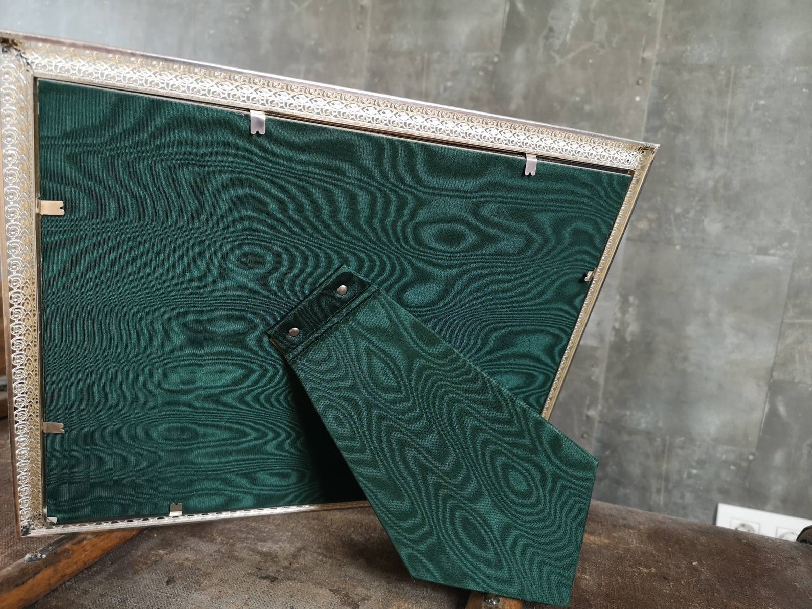 Metal Rectangular Photo Frame Gracefully Open Worked Frame | Etsy