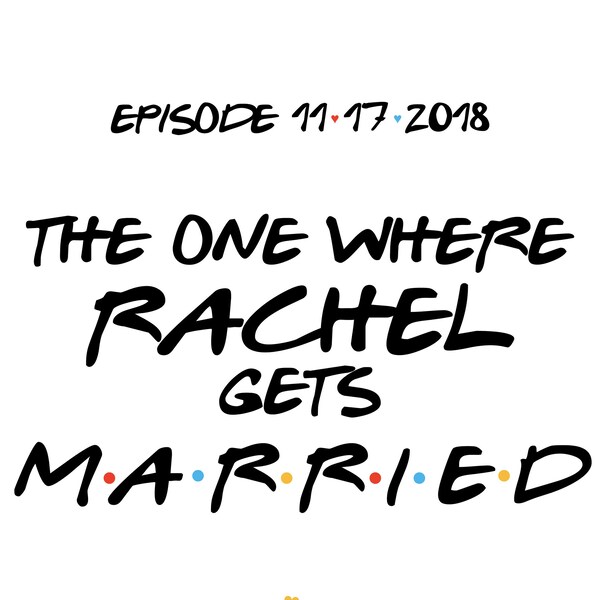 The One Where Married Digital - Etsy