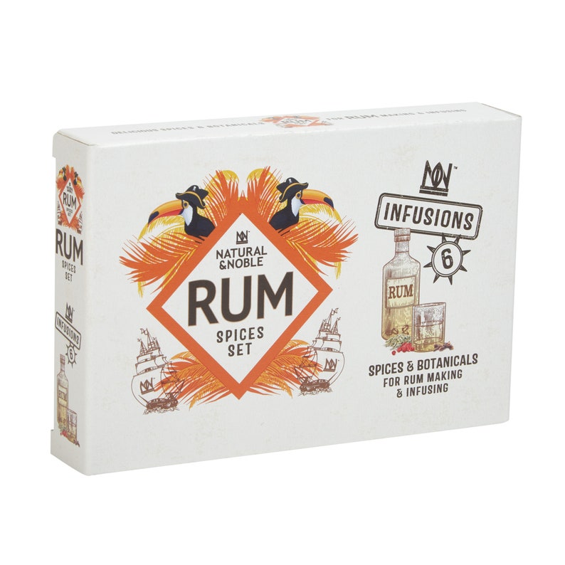 Rum Spices Set. 6 Premium Spices for Making Your Own Rum - Etsy UK