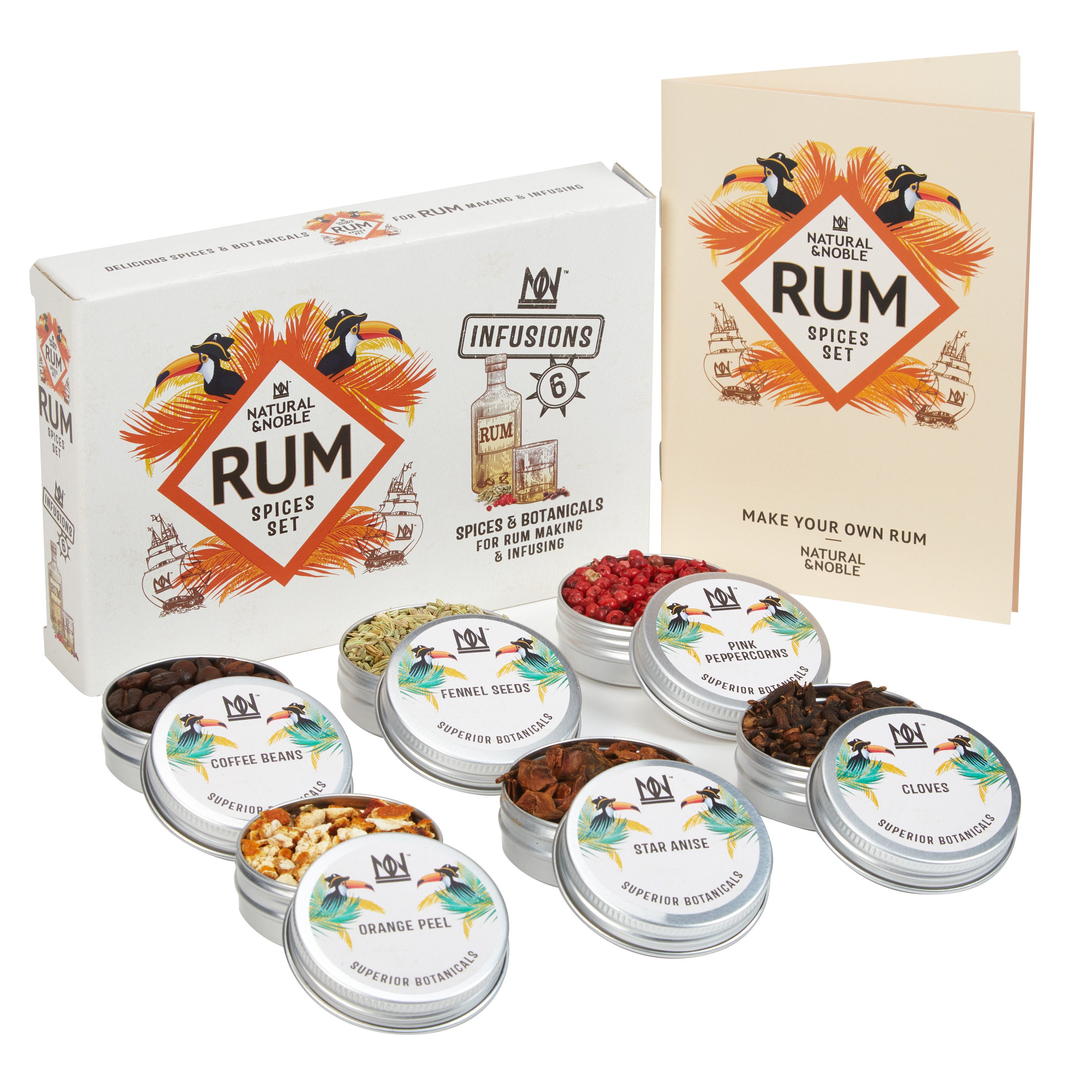 Rum Spices Set. 6 Premium Spices for Making Your Own Rum - Etsy UK