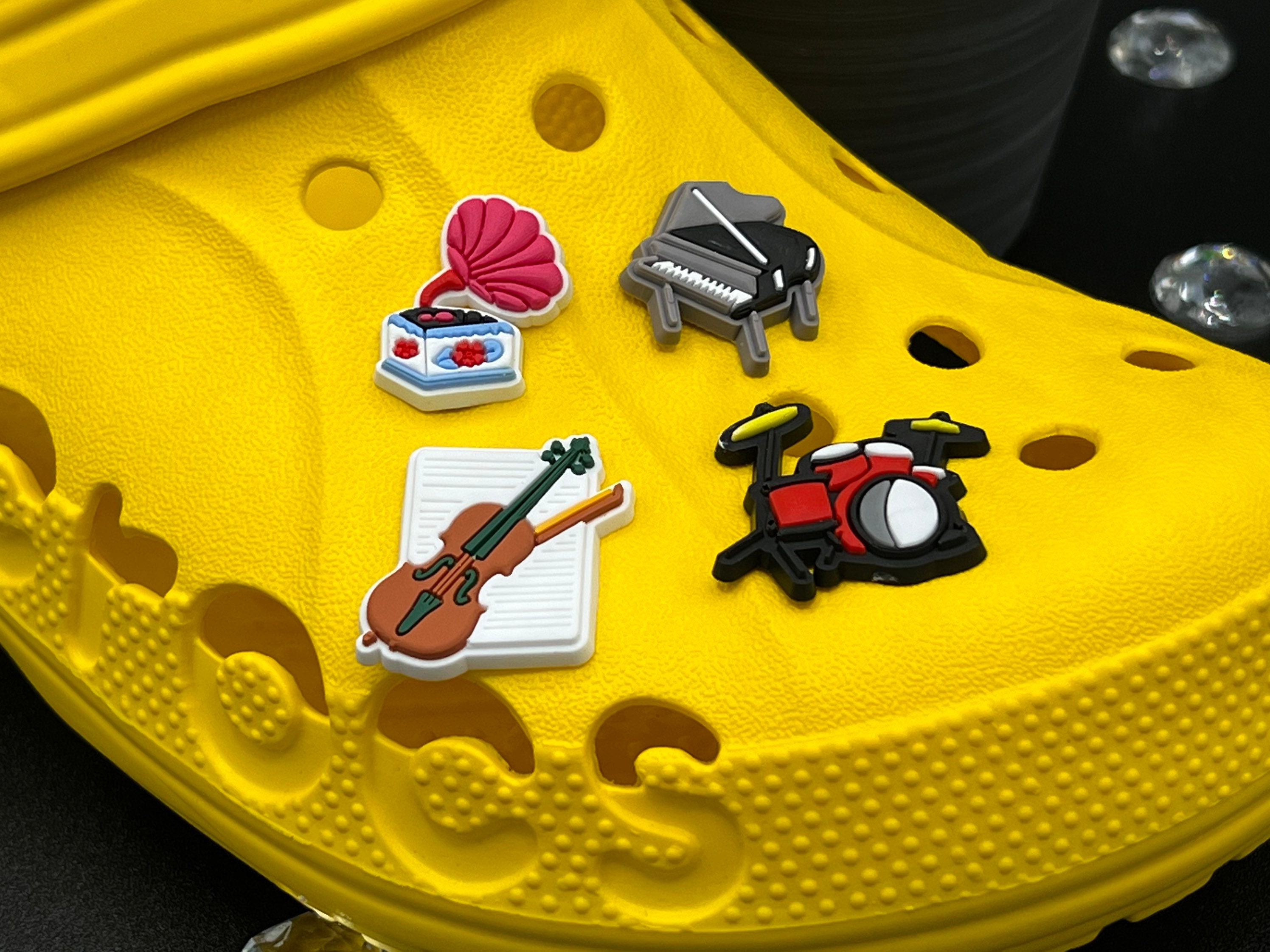 Music Shoe Charms, Music Themed Shoe Charms, Music Croc Charms, Music ...