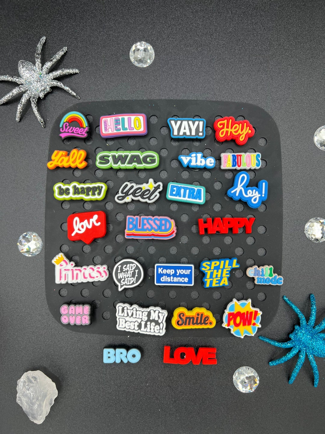 Word Croc Charms Quotes Croc Charms Best Seller Croc Charms - Etsy