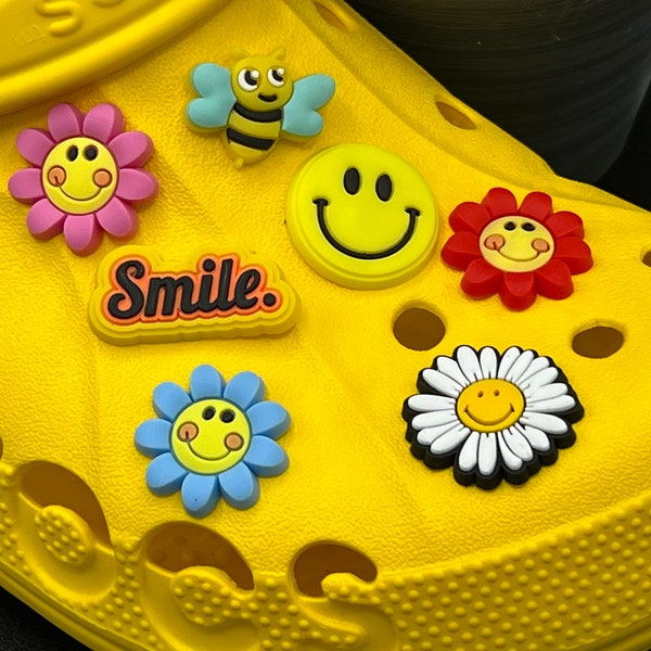 Croc Charm Smile - Etsy