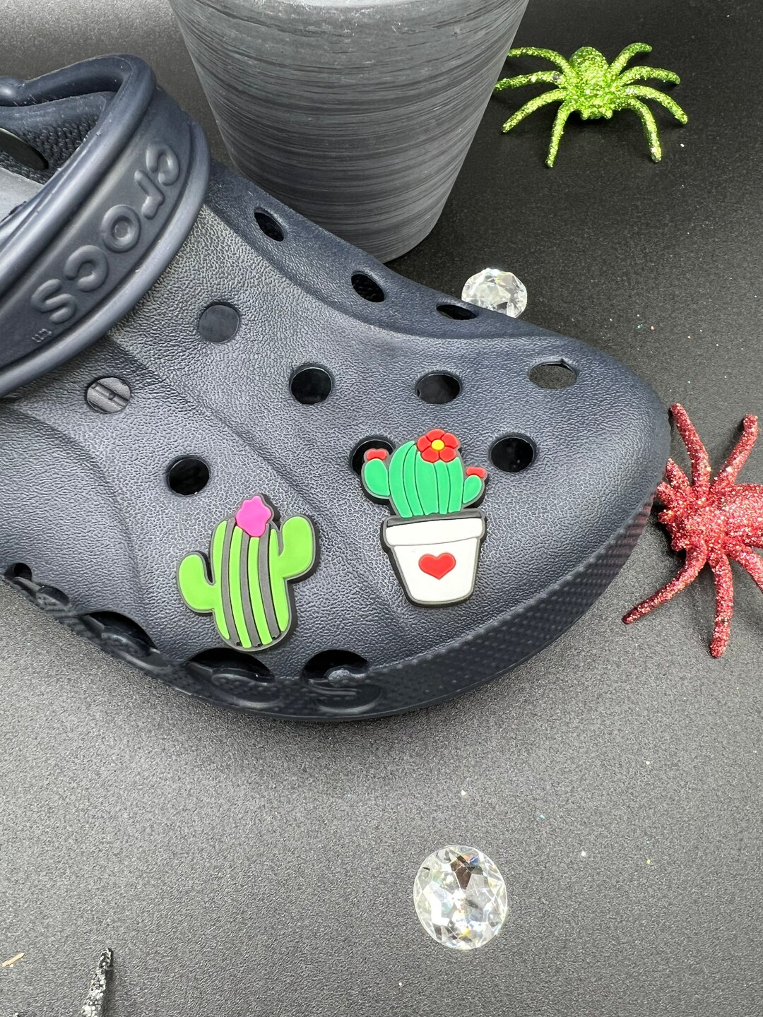 Cactus Desert Croc Charm, Arizona Croc Charm, Cactus Scene Croc Charm ...