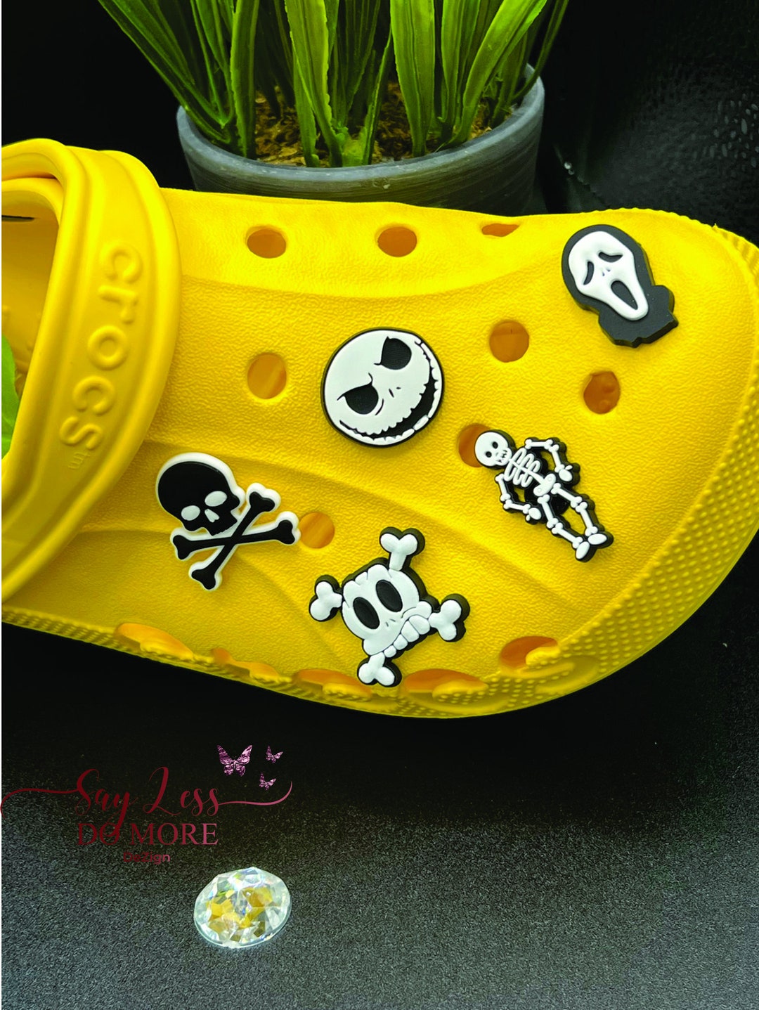 Halloween Croc Charm, Spooky Shoe Charms, Ghost Shoe Charms, Cute Shoe ...