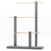 Metal Earring Display Stand, Gold T-bar Earring Holder Jewelry Display ...