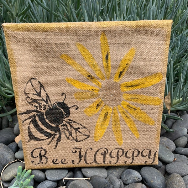 Burlap Canvas - Etsy