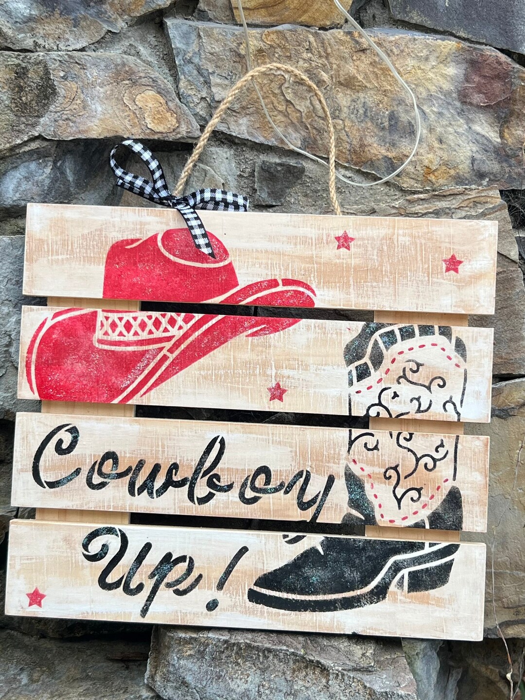 Western Theme Wood Sign - Etsy