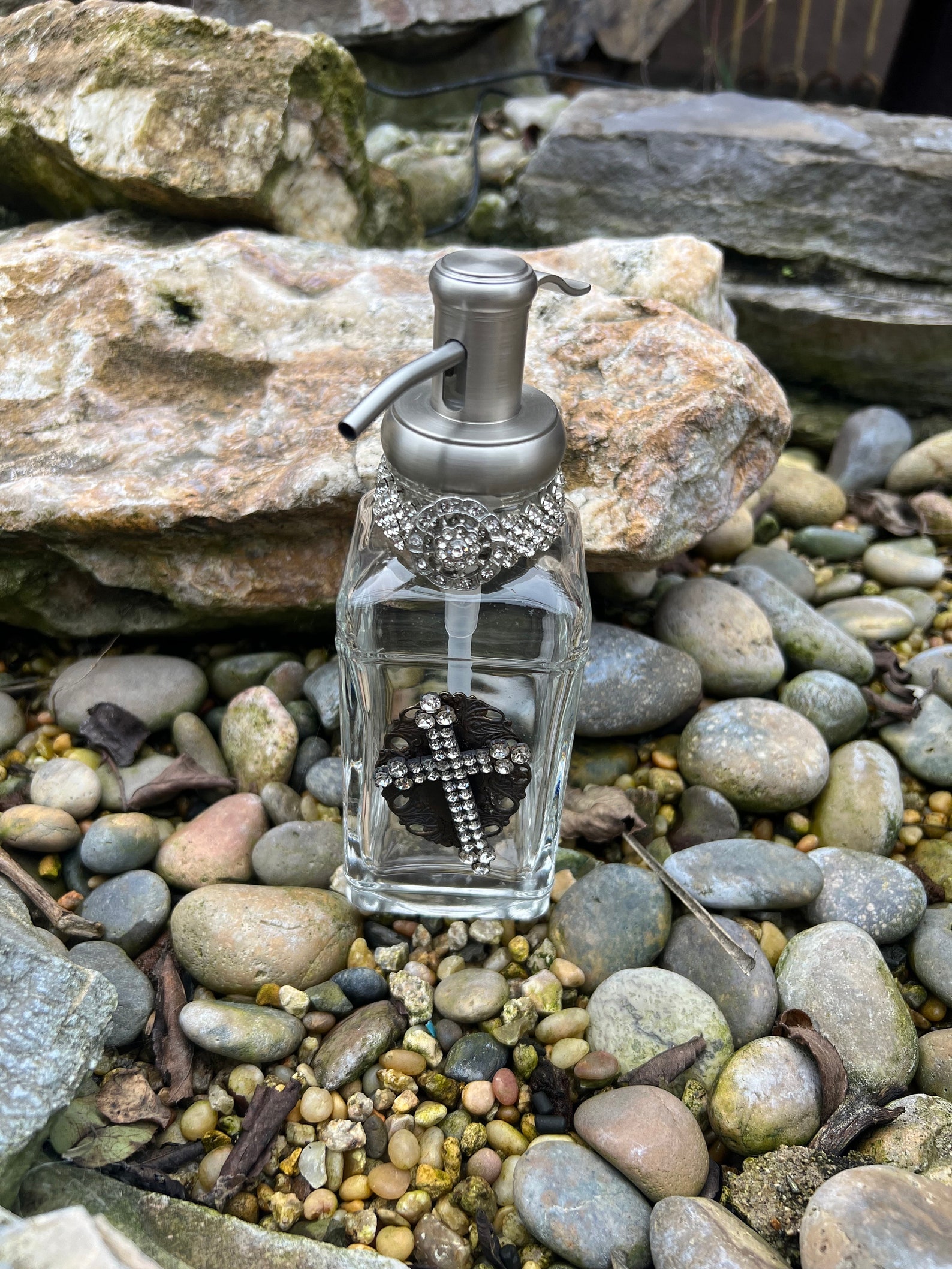 Cross Soap Dispenser - Etsy