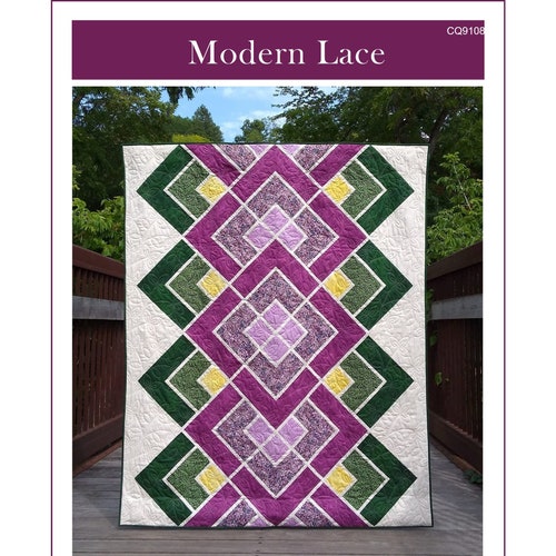 Modern Lace Quilt Pattern / PDF Download - Etsy
