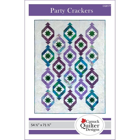 Party Crackers Quilt Pattern PDF Download - Etsy