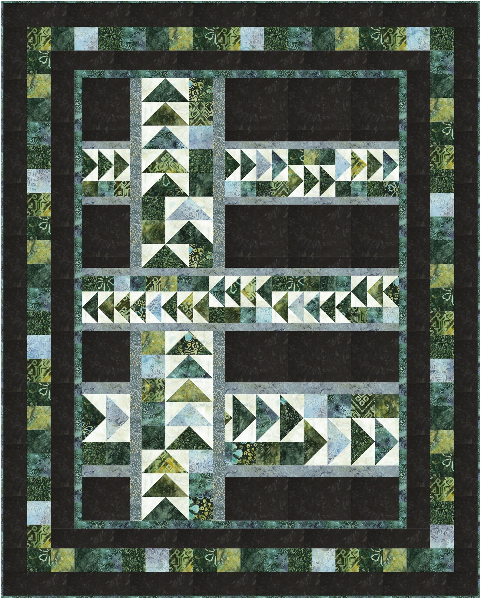 Connecting Geese Quilt Pattern / PDF Download - Etsy