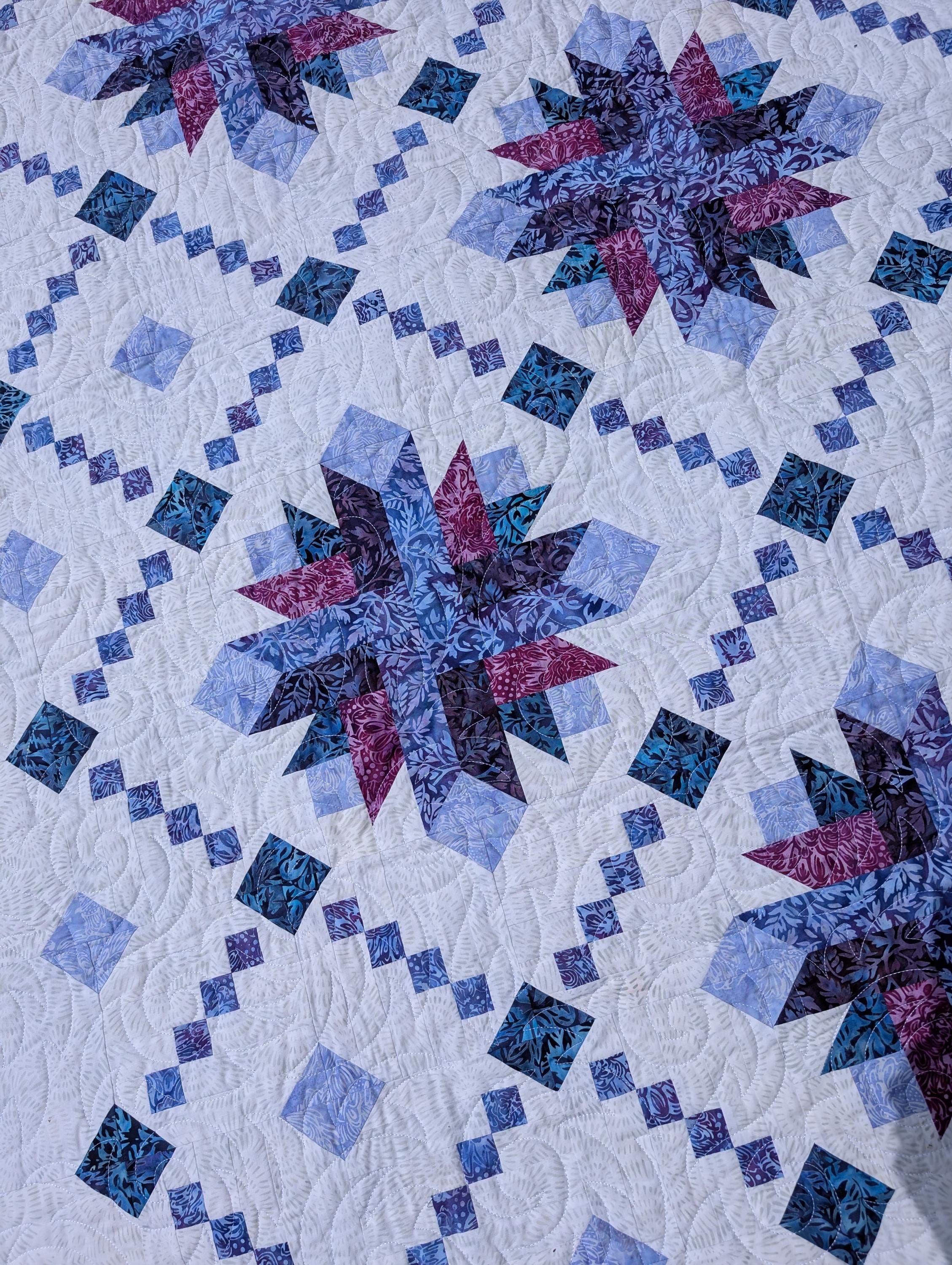 Shining Lace Quilt Pattern Download - Etsy