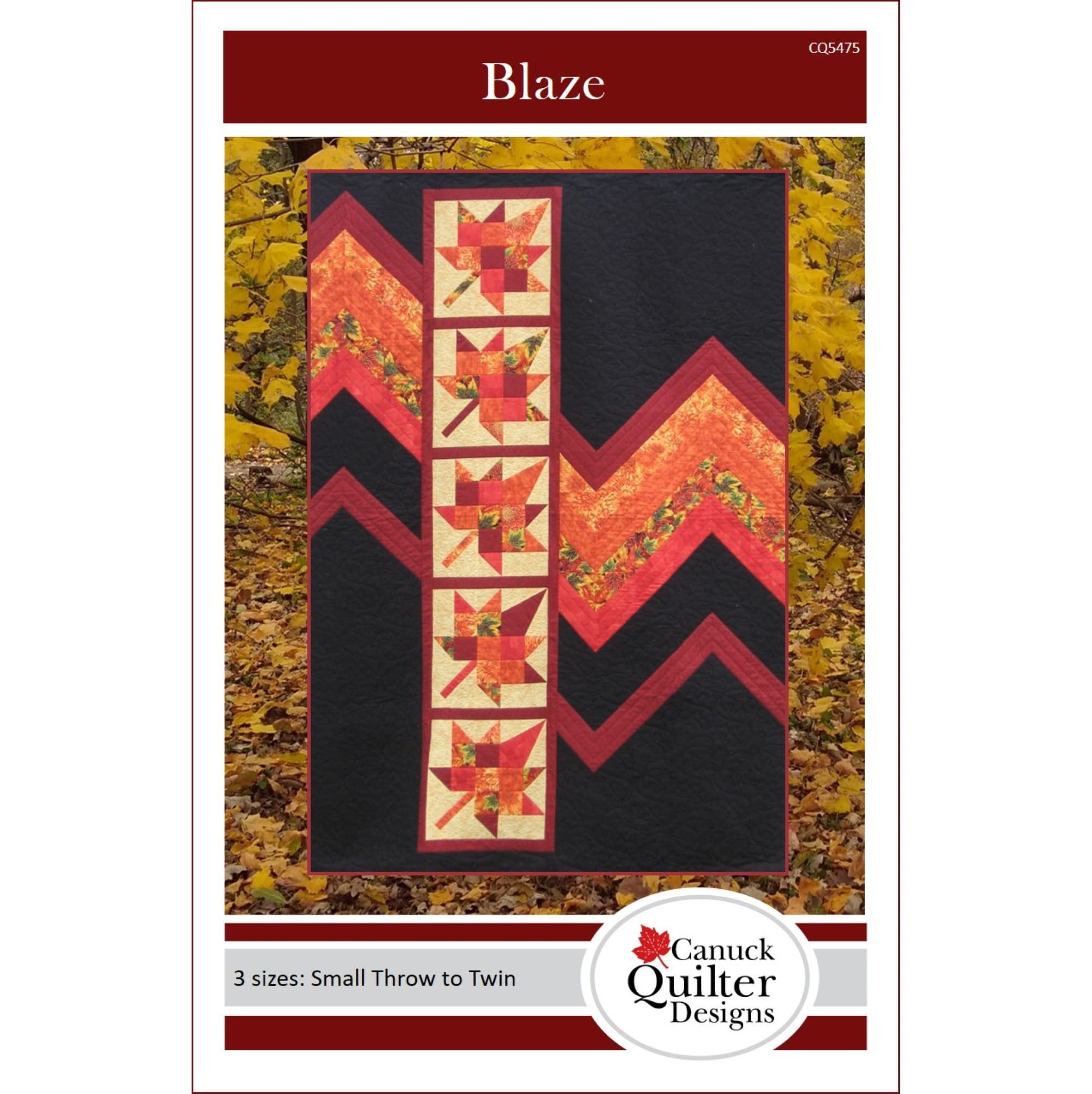 Blaze Quilt Pattern Pdf Download - Etsy