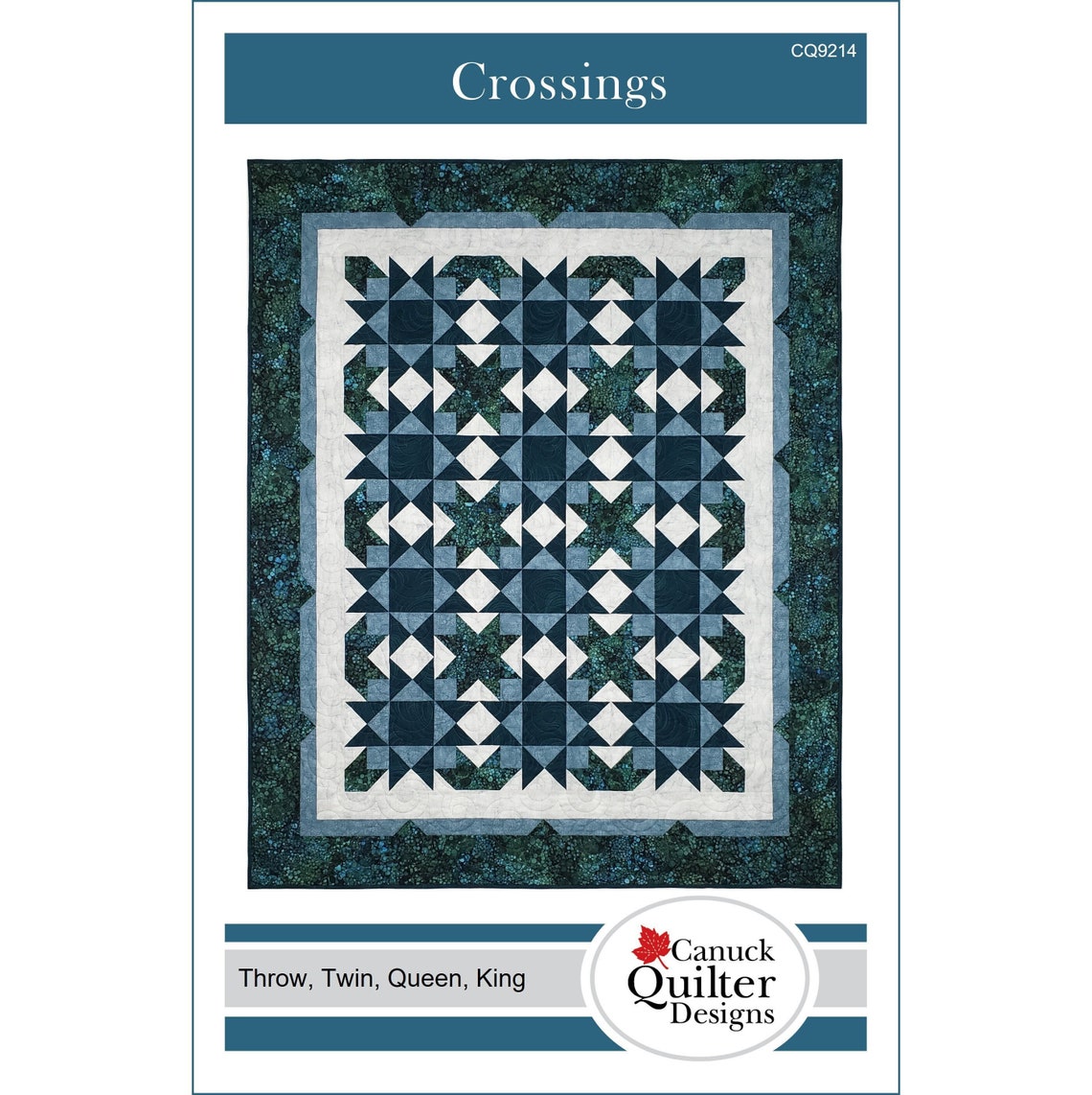 Crossings Quilt Pattern PDF Download - Etsy