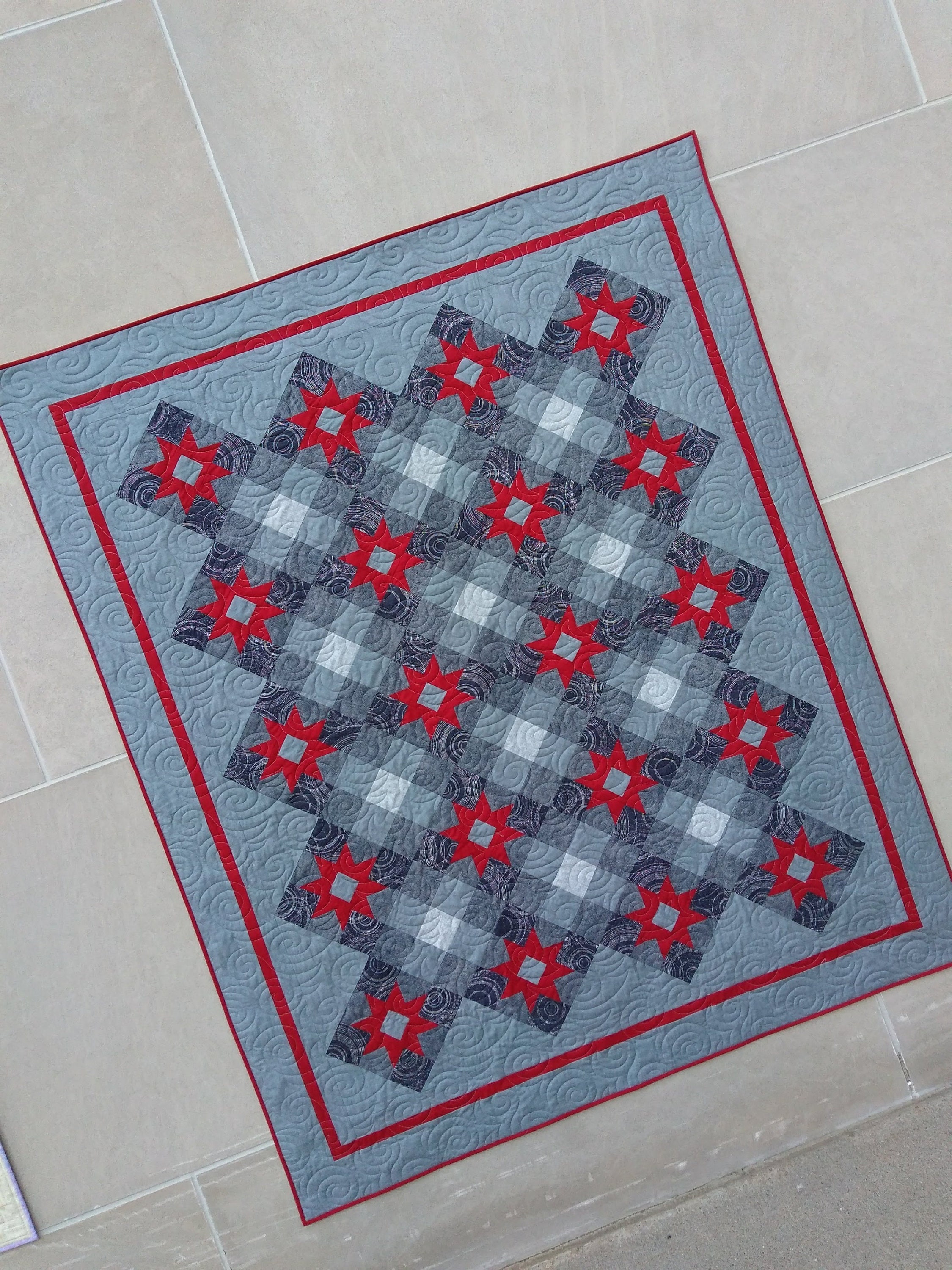 Starlight Plaid Quilt Pattern PDF Download - Etsy