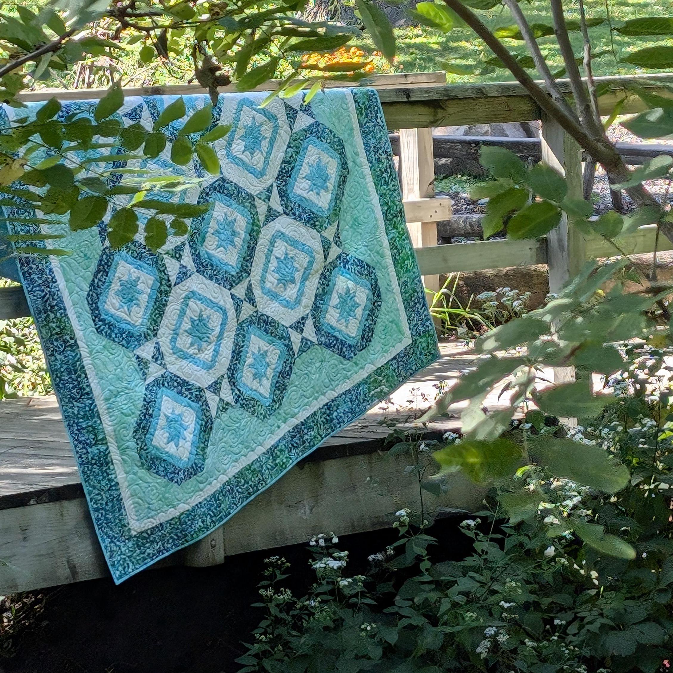 Shimmering Tiles Quilt Pattern - PDF Download - Etsy