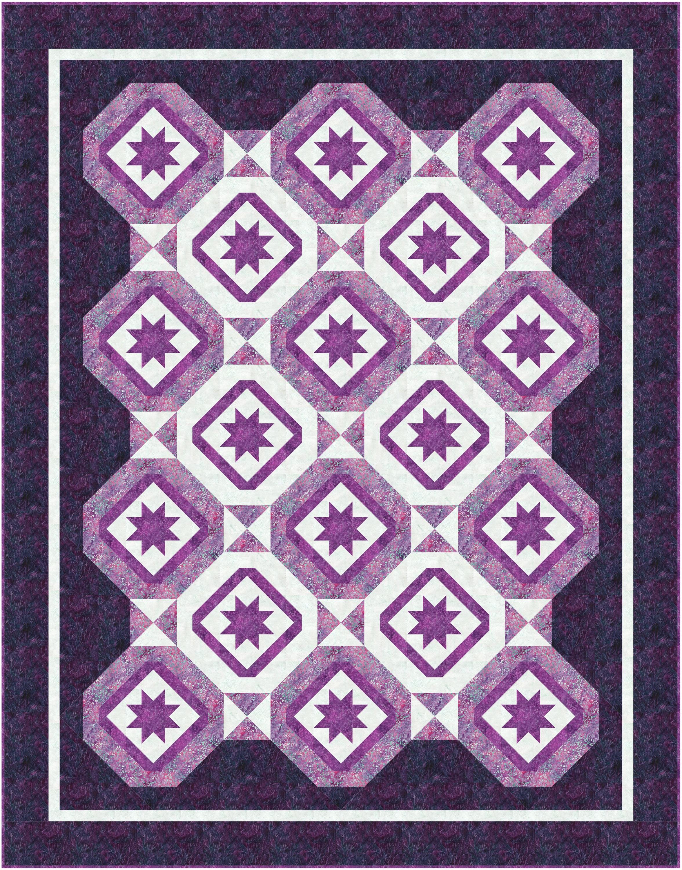 Shimmering Tiles Quilt Pattern - PDF Download - Etsy
