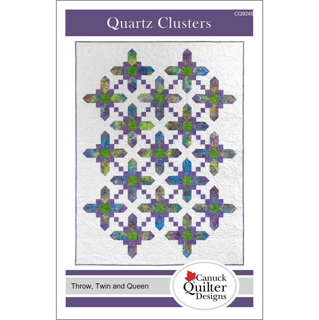 Quartz Clusters Quilt Pattern - PDF Download - Etsy