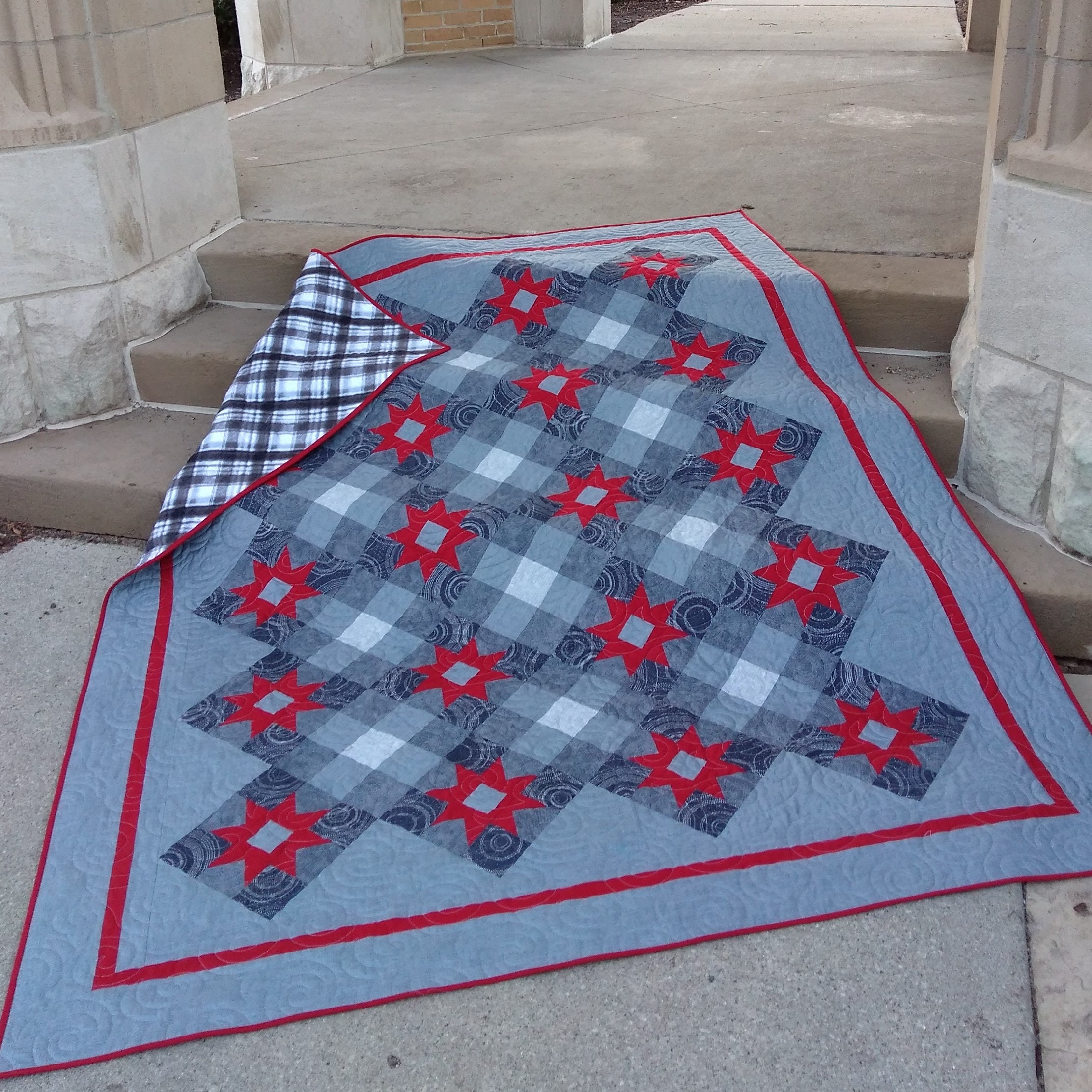 Starlight Plaid Quilt Pattern PDF Download - Etsy