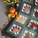 Scattered Leaves Quilt Pattern: Fall Throw (PDF Download) - Etsy