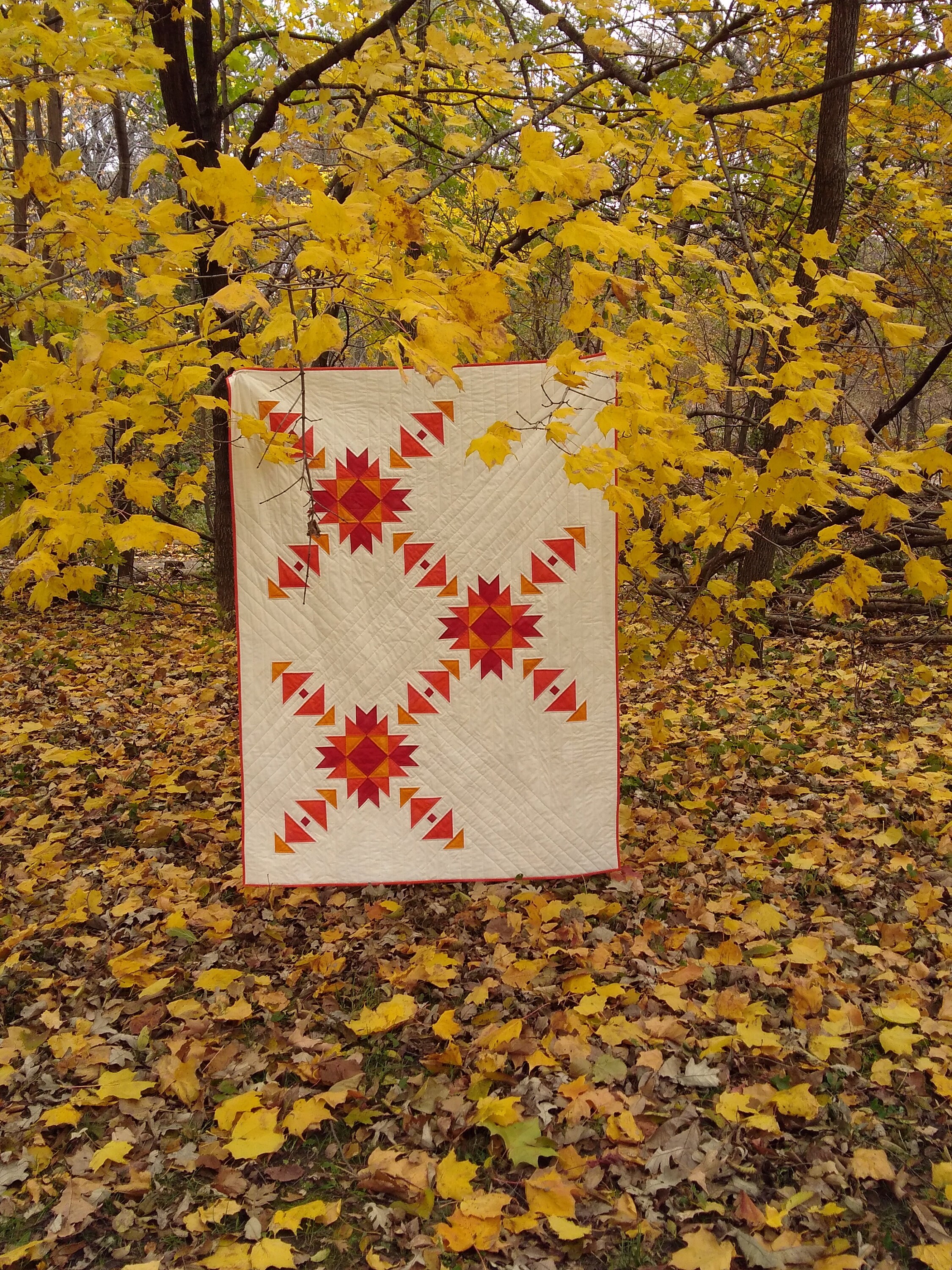 Triple Sunset Quilt Pattern PDF Download - Etsy