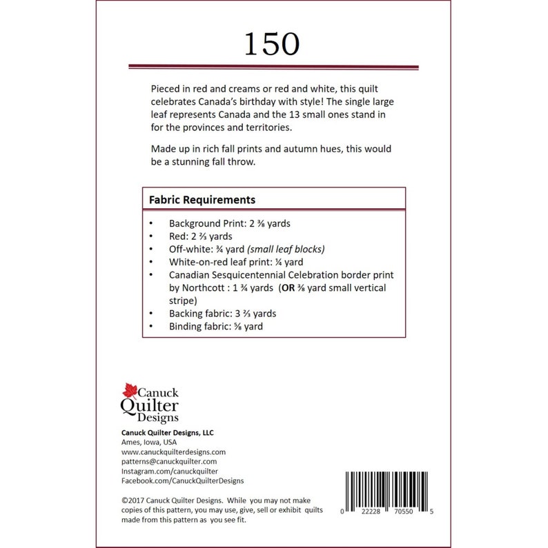 150 Quilt Pattern PDF Download - Etsy Canada