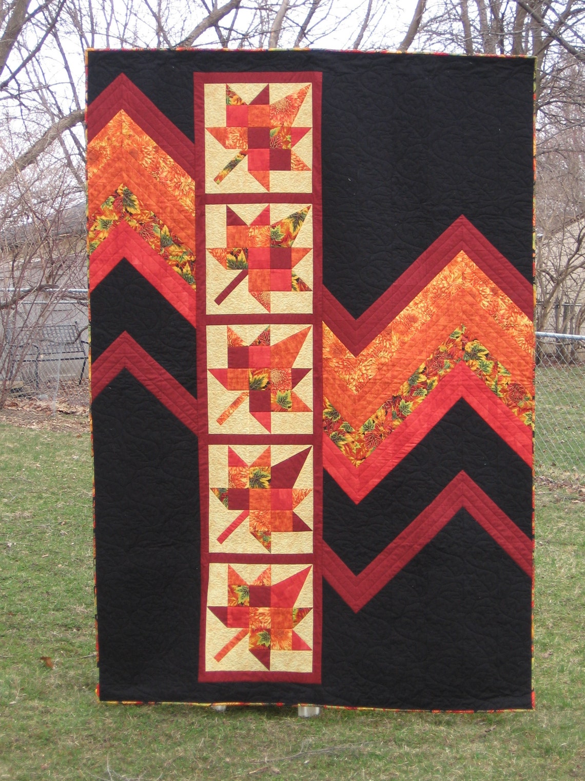 Blaze Quilt Pattern Pdf Download - Etsy